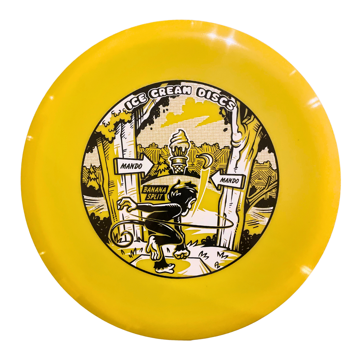 Banana Split Ultra Lightweight 132 grams – Ice Cream Discs
